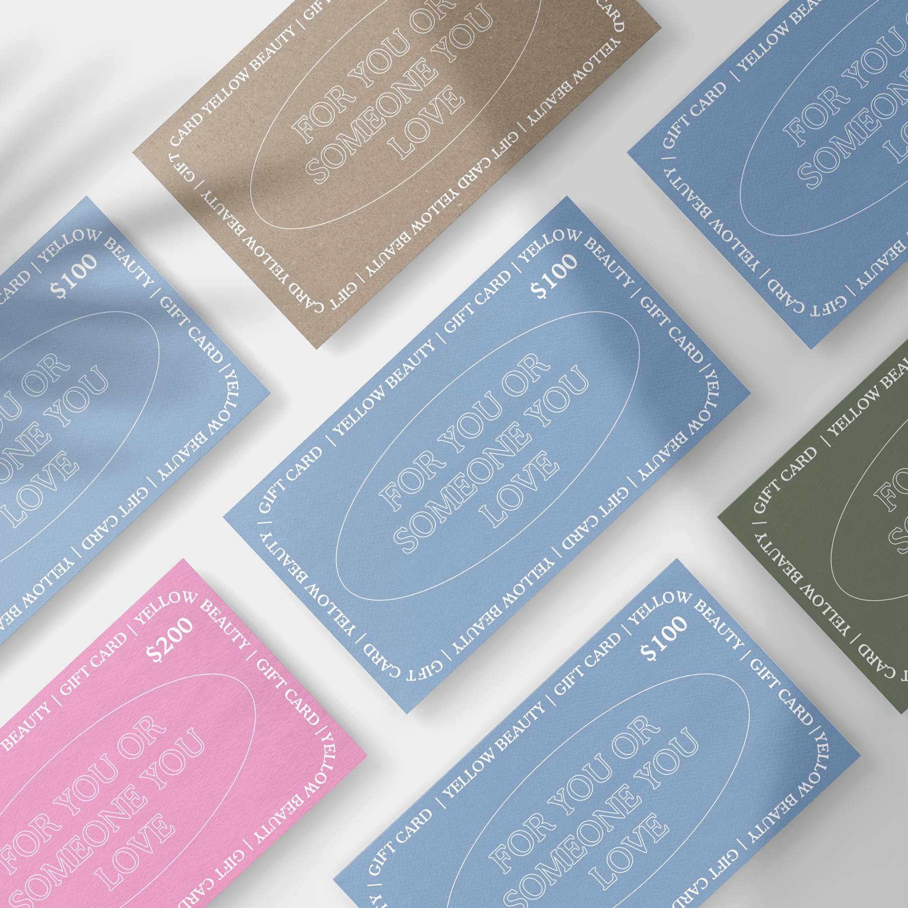 Digital Gift Card – Yellow Beauty